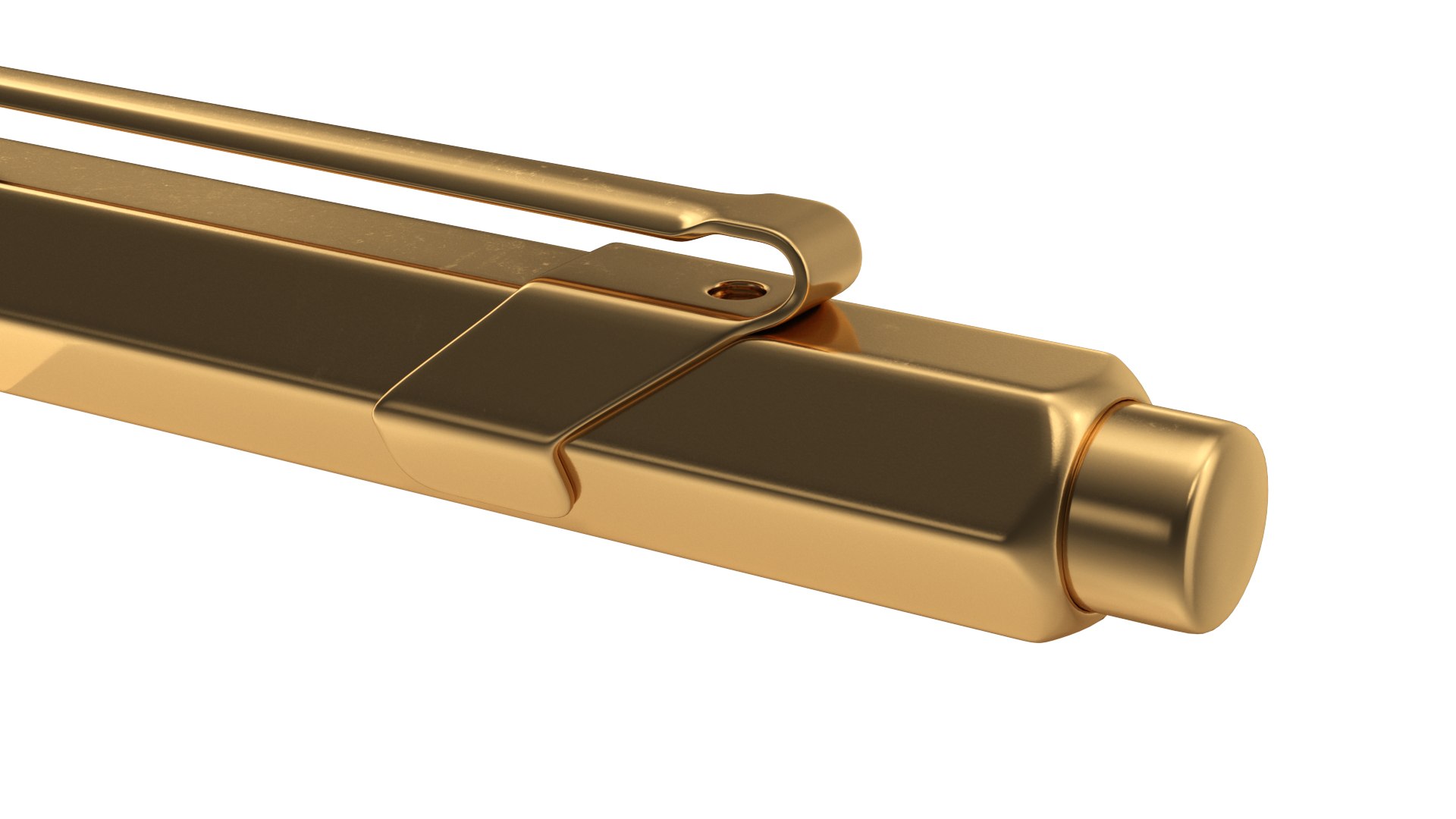 3D Luxury Golden Pen - TurboSquid 2059876