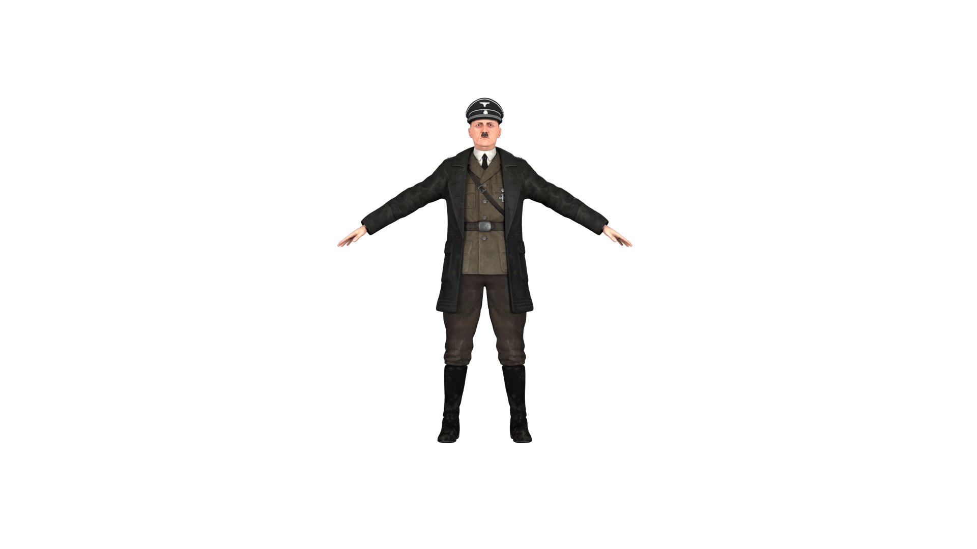 3D Model Hitler - TurboSquid 1968582