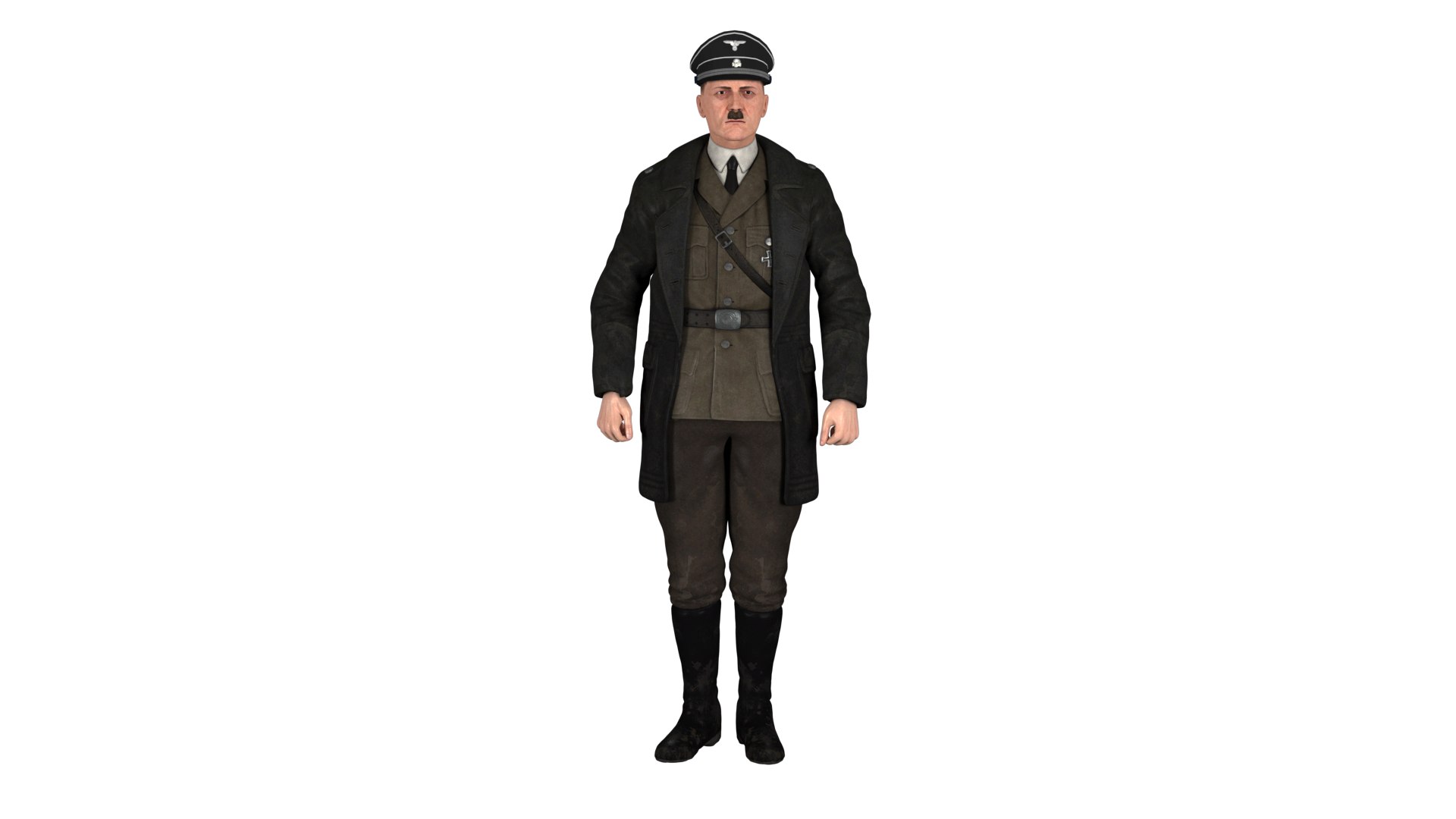 3D Model Hitler - TurboSquid 1968582