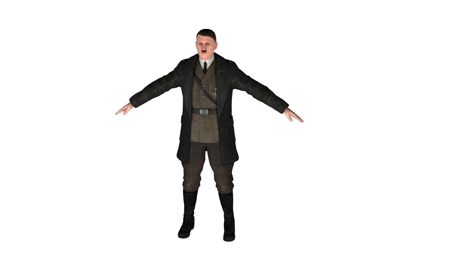 3D Model Hitler - TurboSquid 1968582