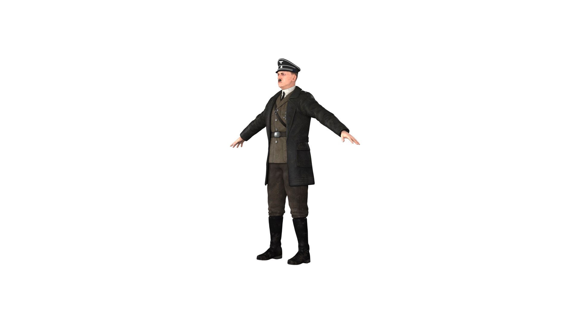 3D Model Hitler - TurboSquid 1968582