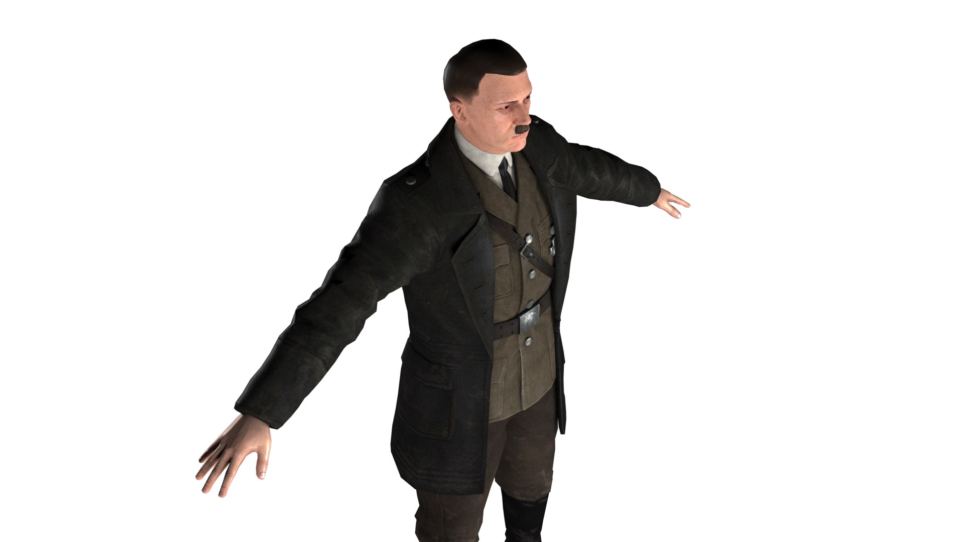 3D Model Hitler - TurboSquid 1968582