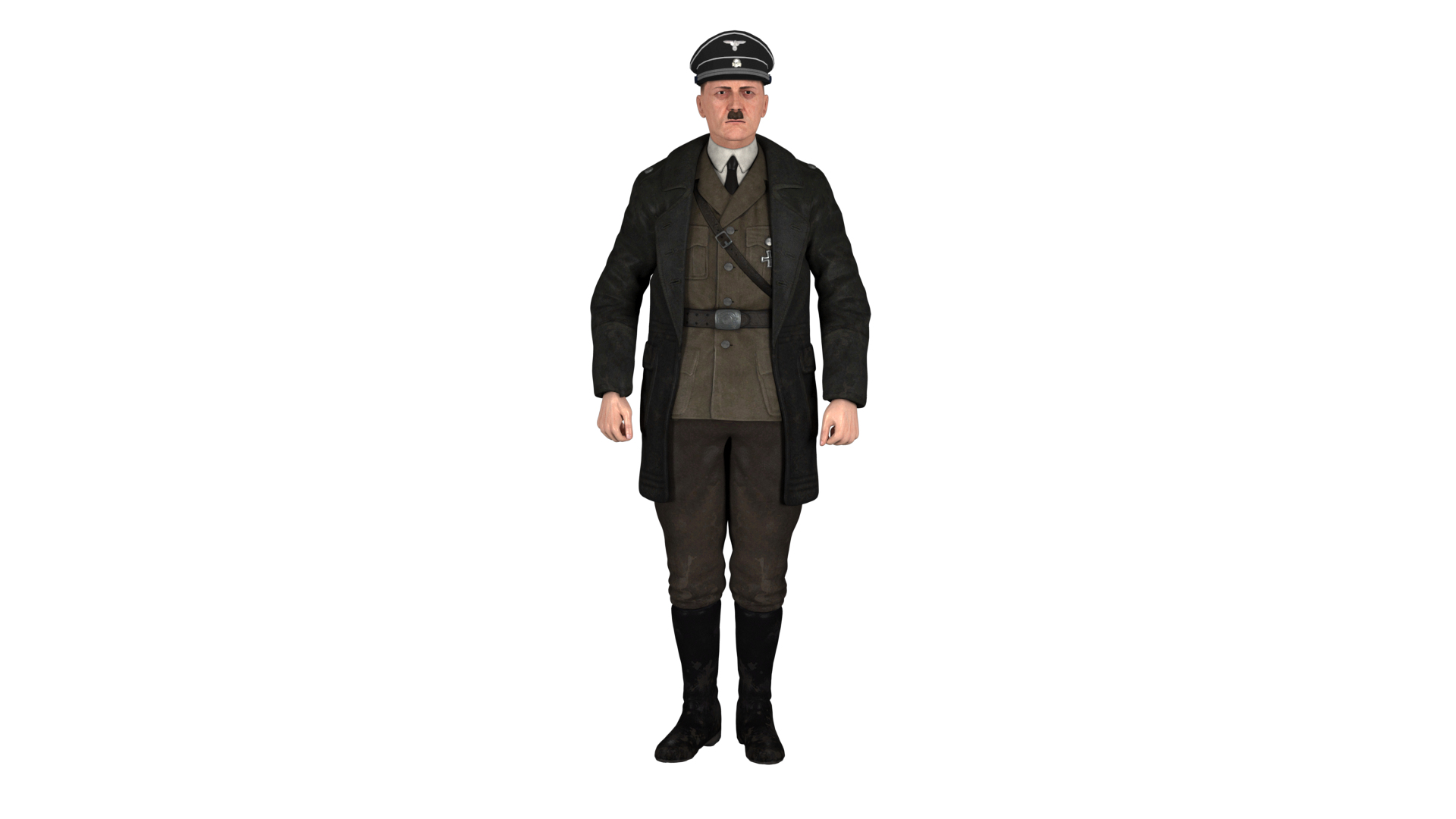 3D Model Hitler - TurboSquid 1968582