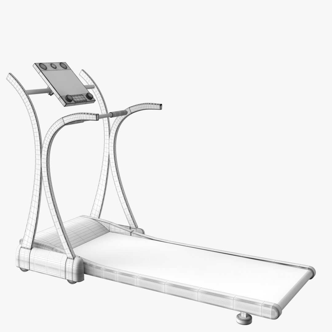 Treadmill 3D Model - TurboSquid 1206481