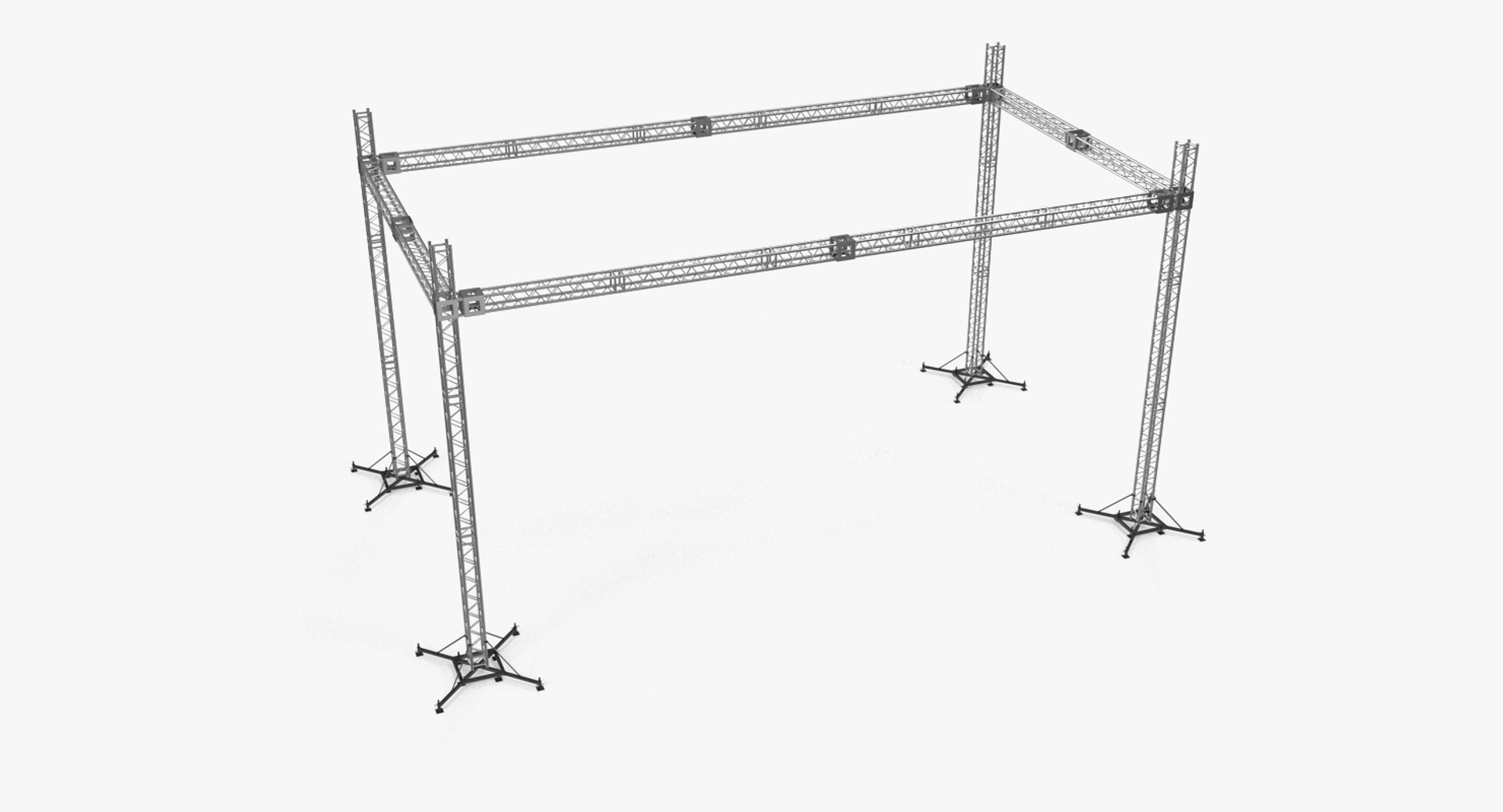 3D Big Truss - TurboSquid 1254056