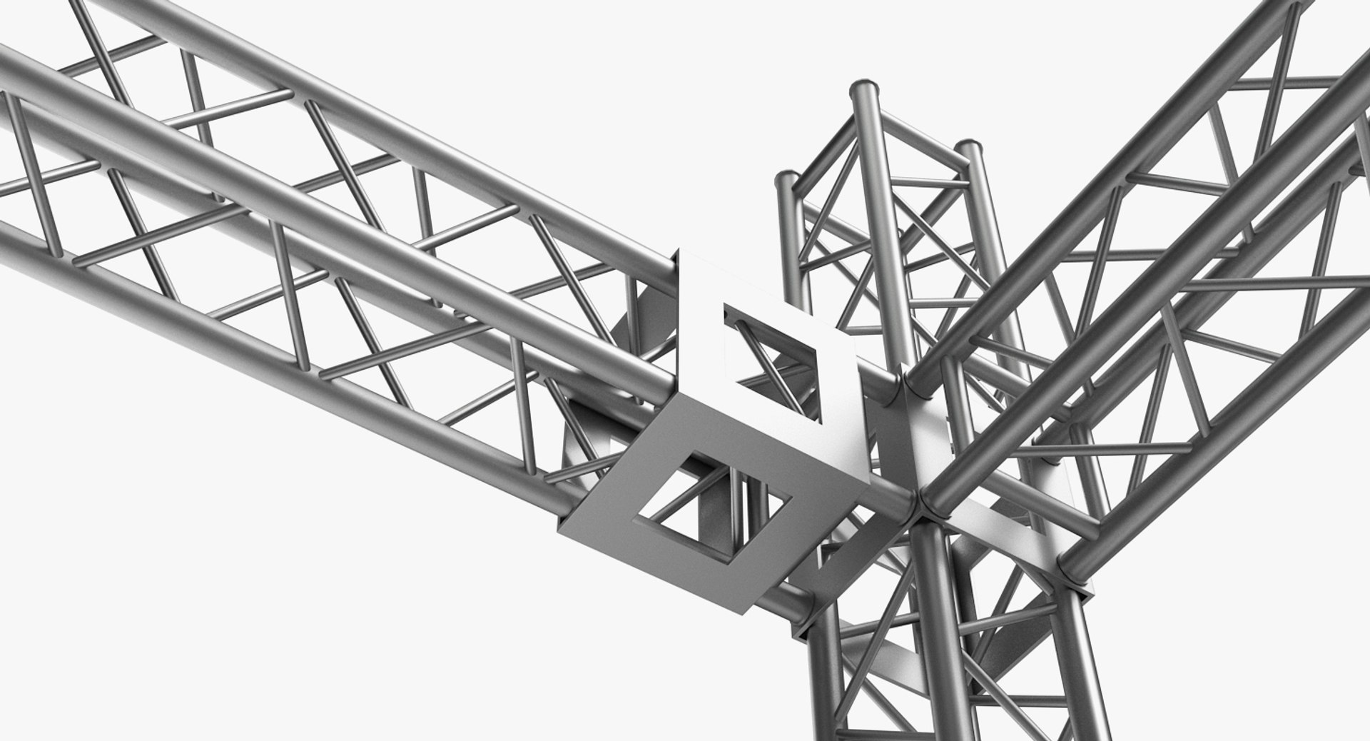 3D Big Truss - TurboSquid 1254056