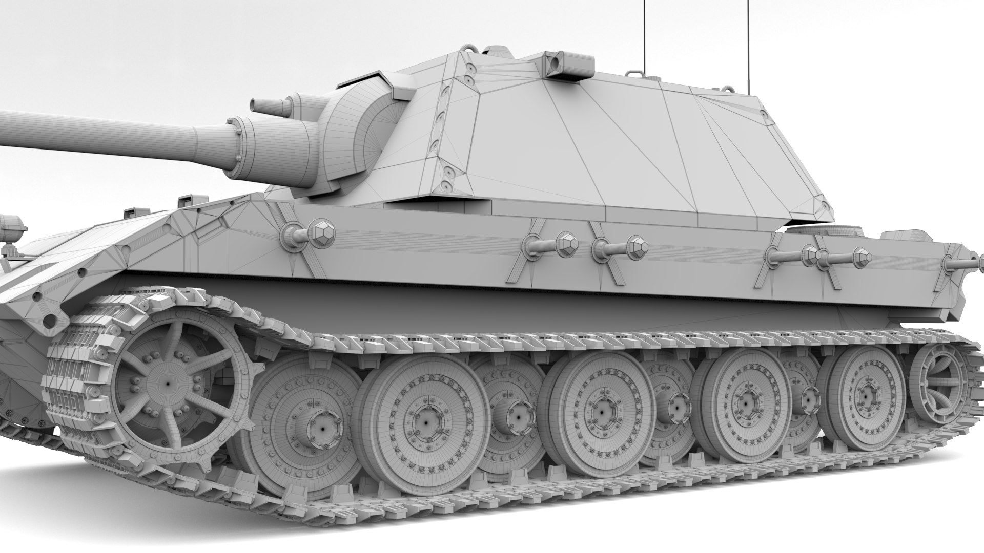 3D E-100 - TurboSquid 2072615