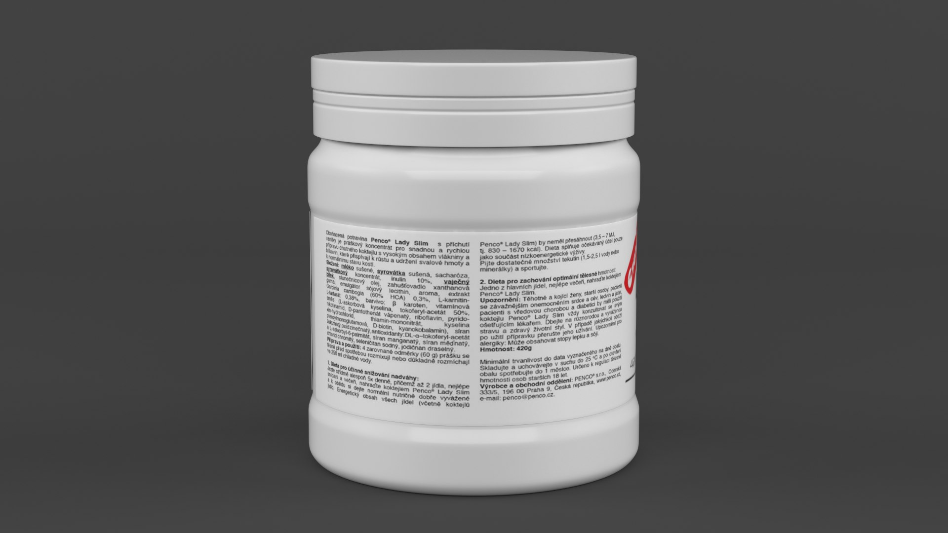 3D Protein Powder Model - TurboSquid 1878161