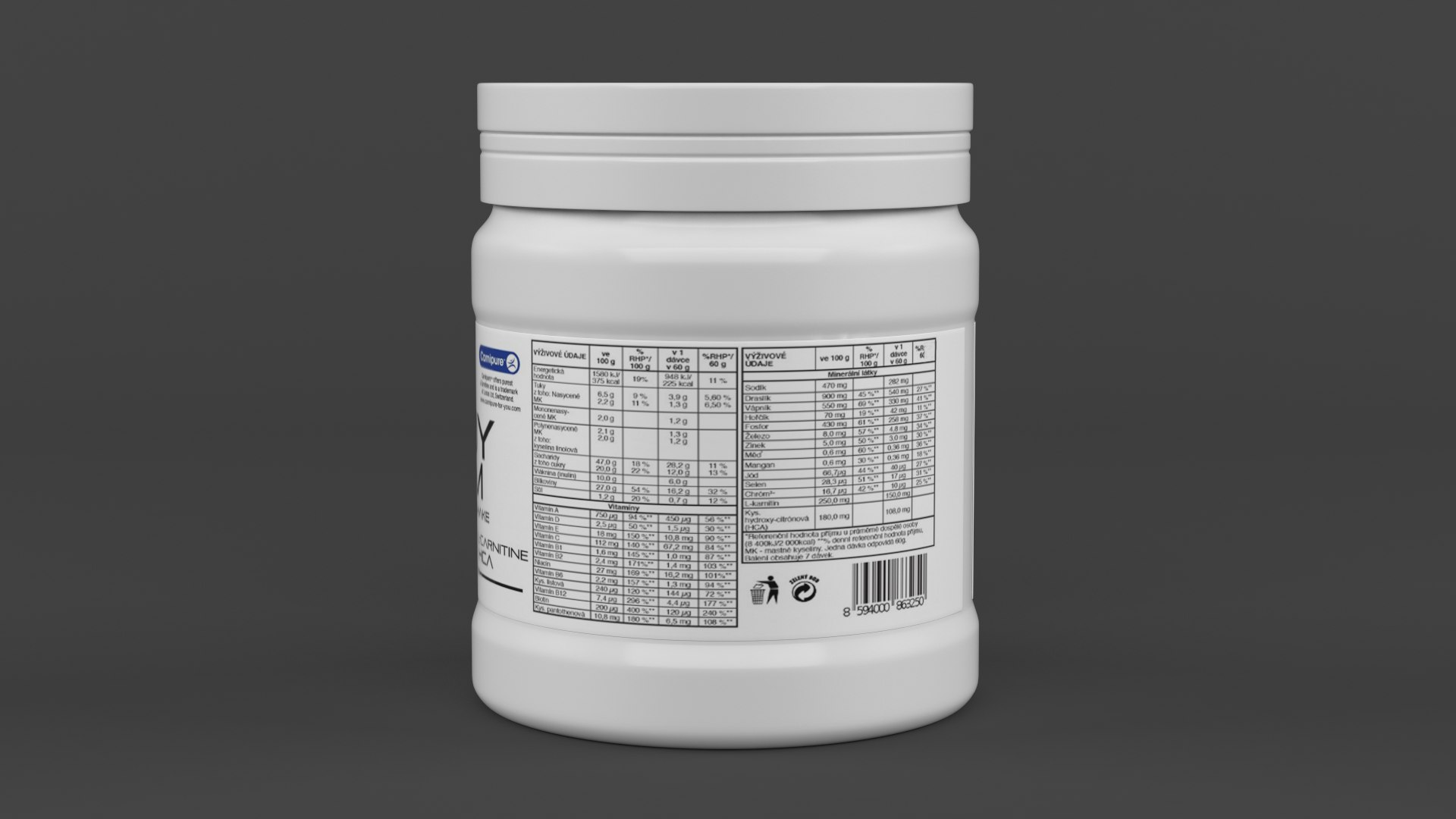 3D Protein Powder Model - TurboSquid 1878161