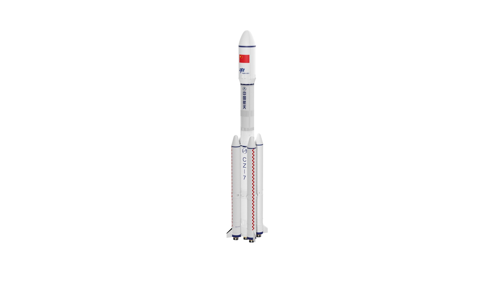 3D Long March 7 LaunchVechale---Blend-FBX - TurboSquid 2031001