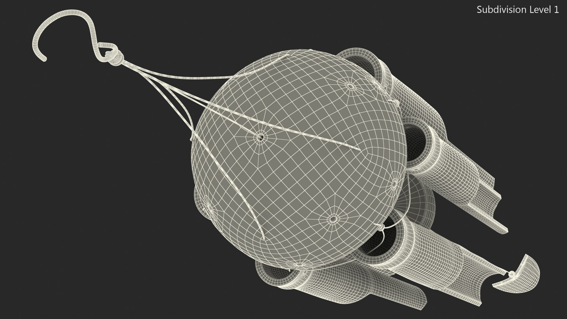 Bamboo Wind Chimes 3D Model - TurboSquid 1846638
