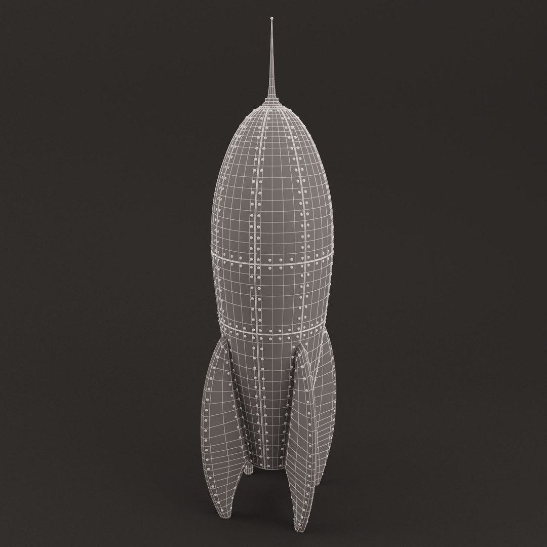 Rocket Spaceship 3d Model