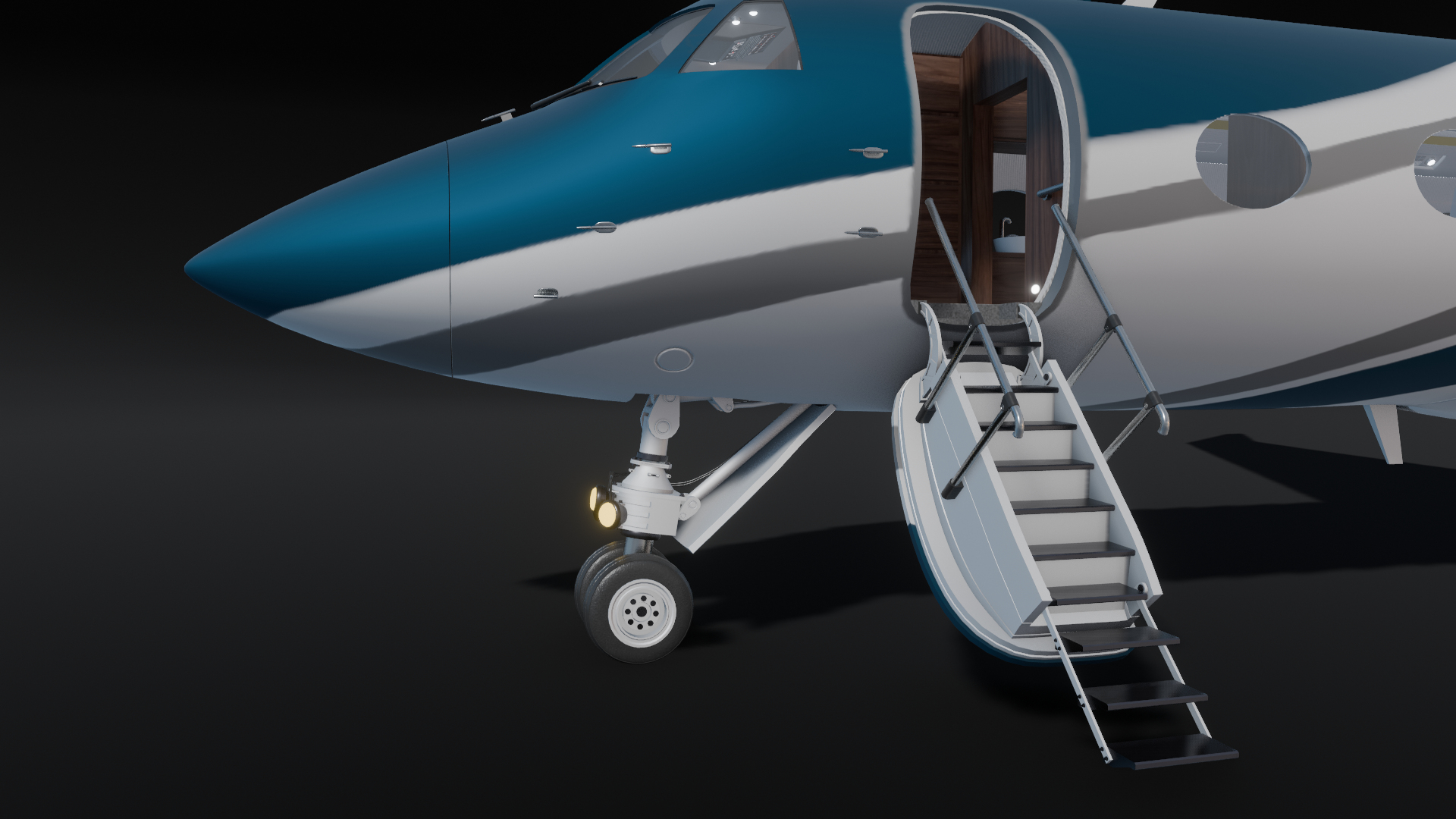 3D Private Jet Model - TurboSquid 2324701