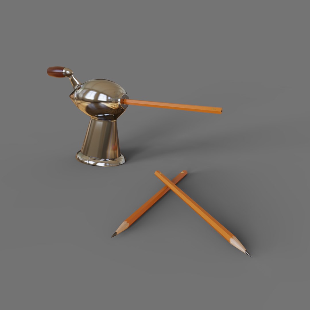 Pencil Sharpener By Raymond Loewy 1933-34 Model - TurboSquid 2128428