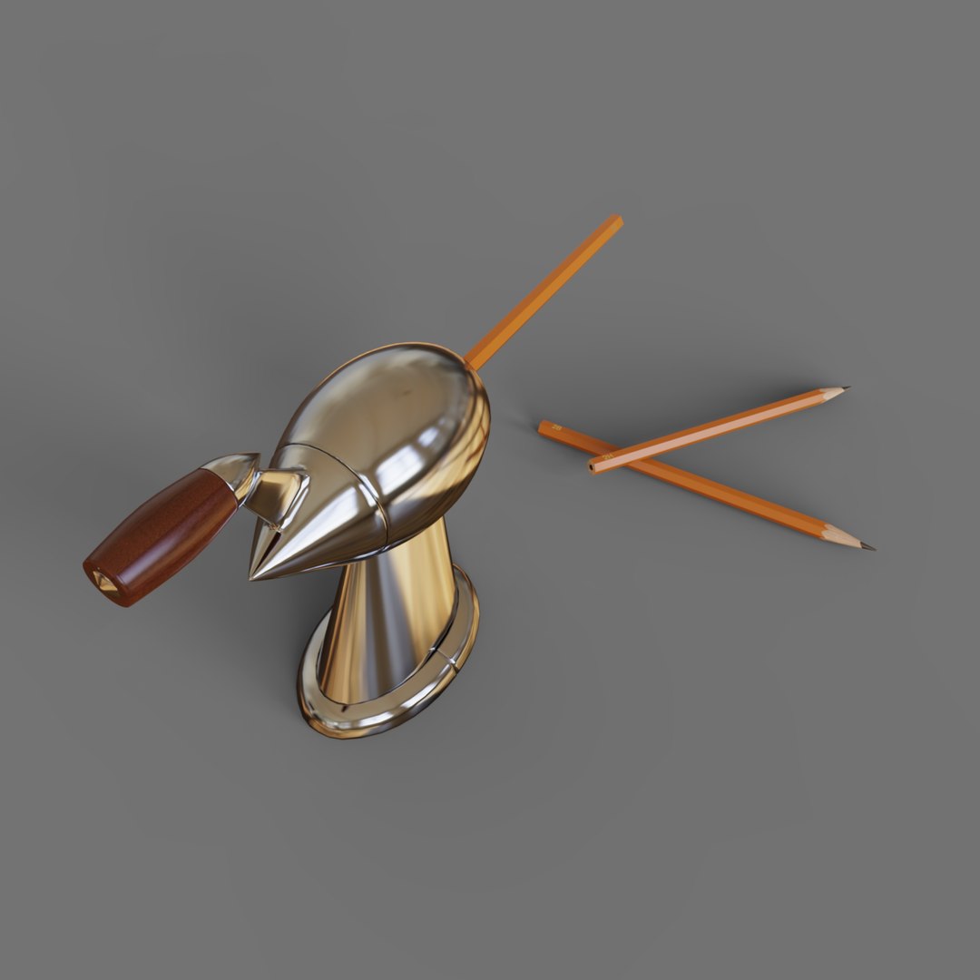 Pencil Sharpener By Raymond Loewy 1933-34 Model - TurboSquid 2128428