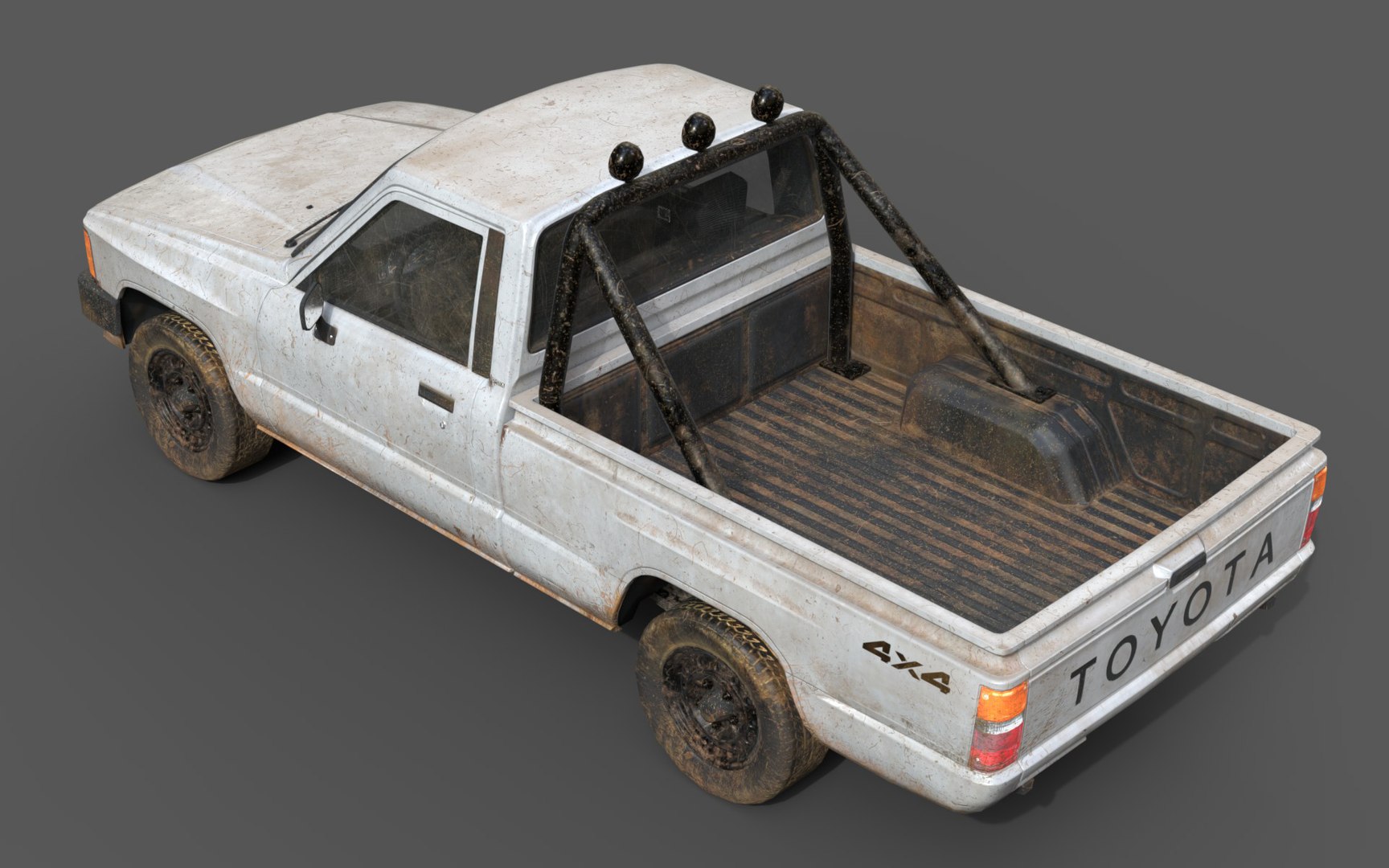 Toyota Hilux 1983 3D - TurboSquid 1227649