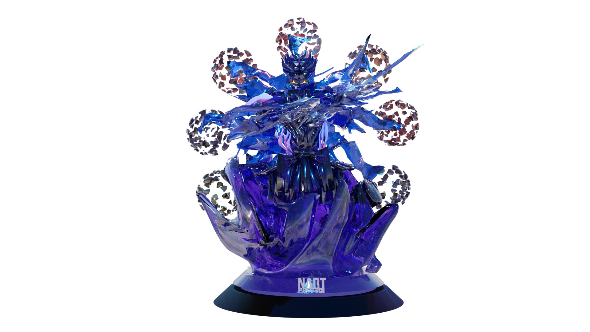 3D Model Sasuke Indra Statue - TurboSquid 1829289