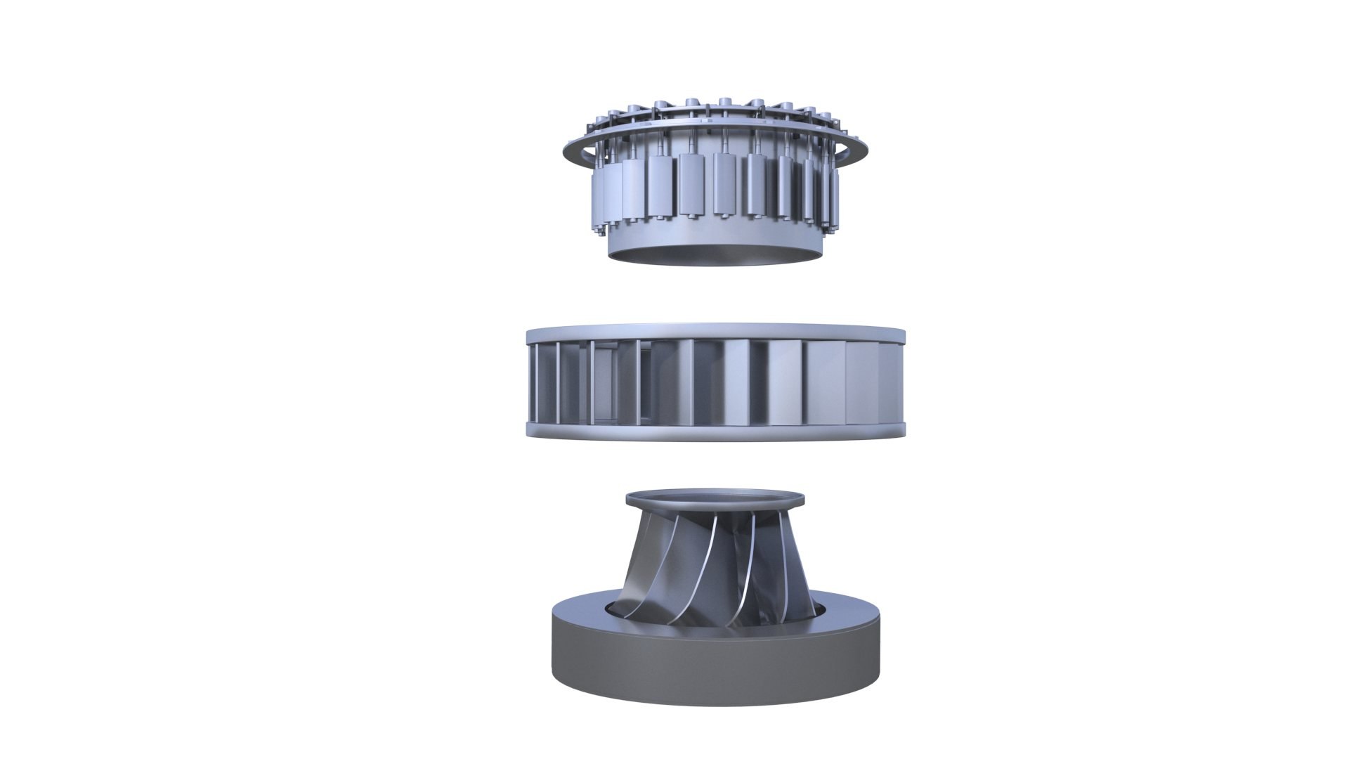 Pumped Storage Hydroelectric Power Plant 3D Model - TurboSquid 1746179
