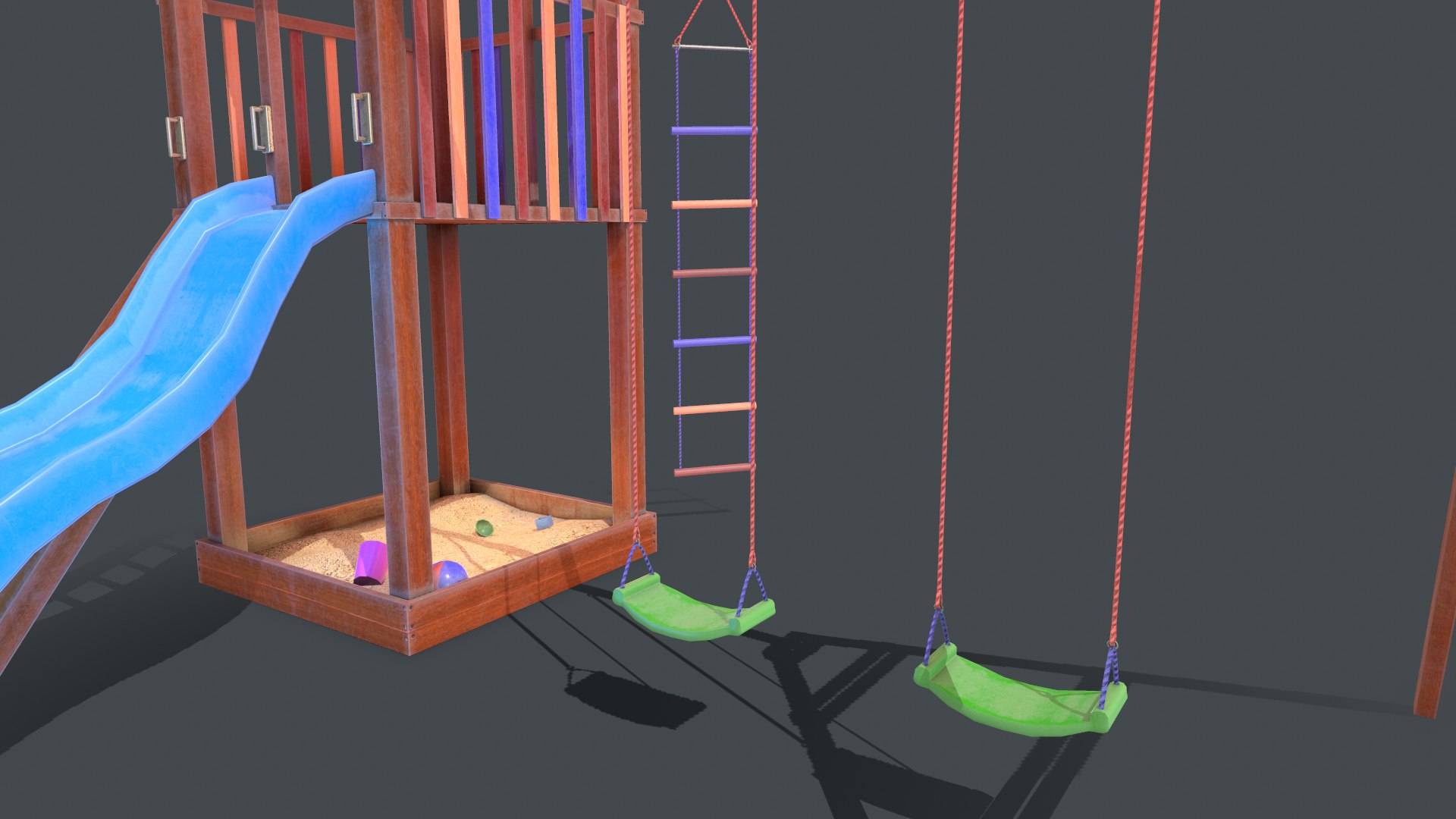Play playground 3D model - TurboSquid 1409560