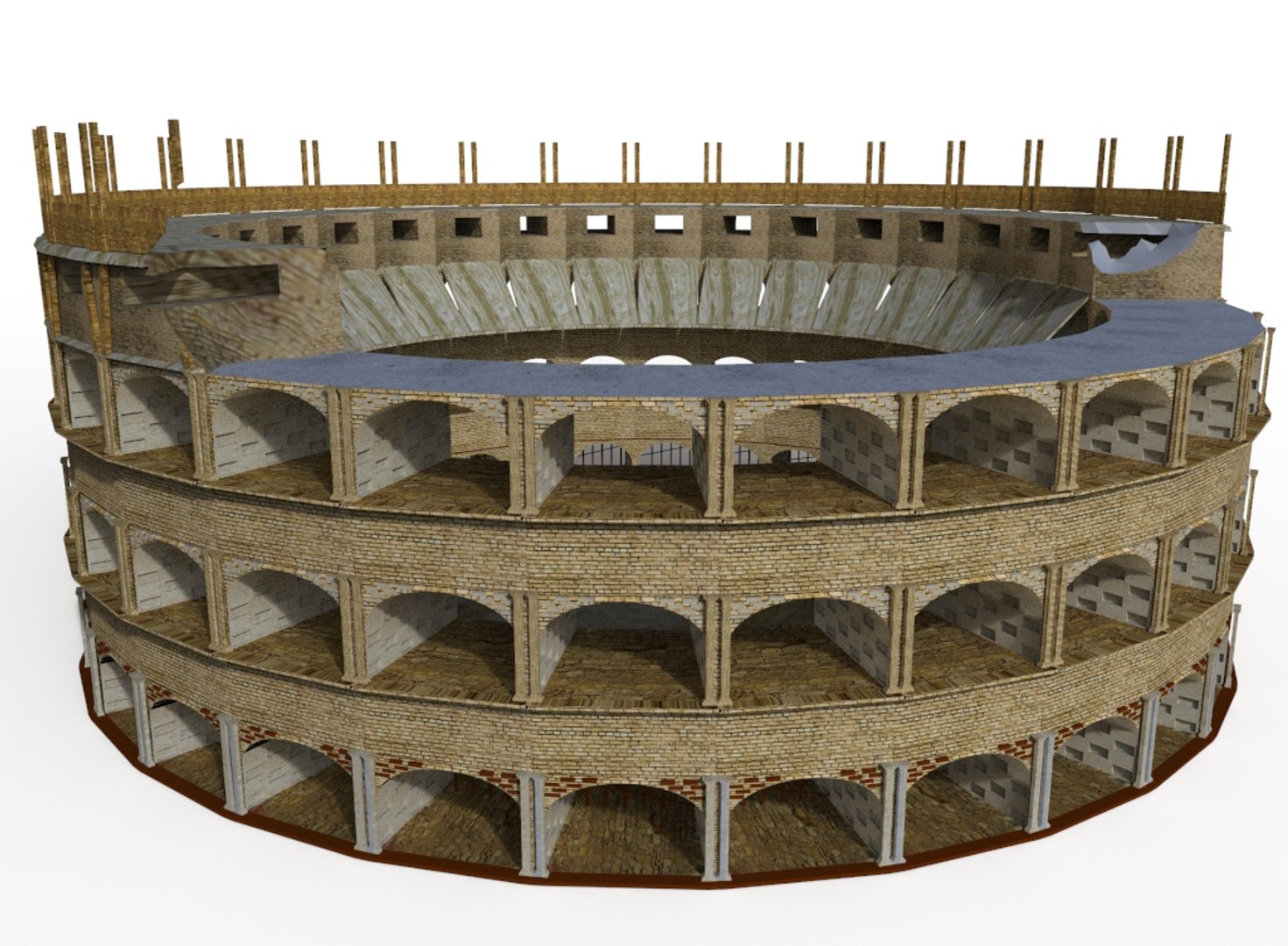 Free 3D model colosseum - TurboSquid 1240706