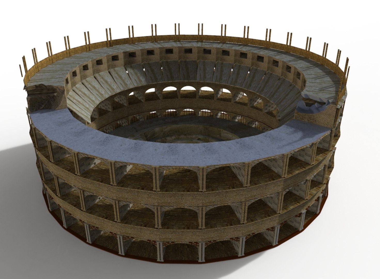 Free 3D model colosseum - TurboSquid 1240706