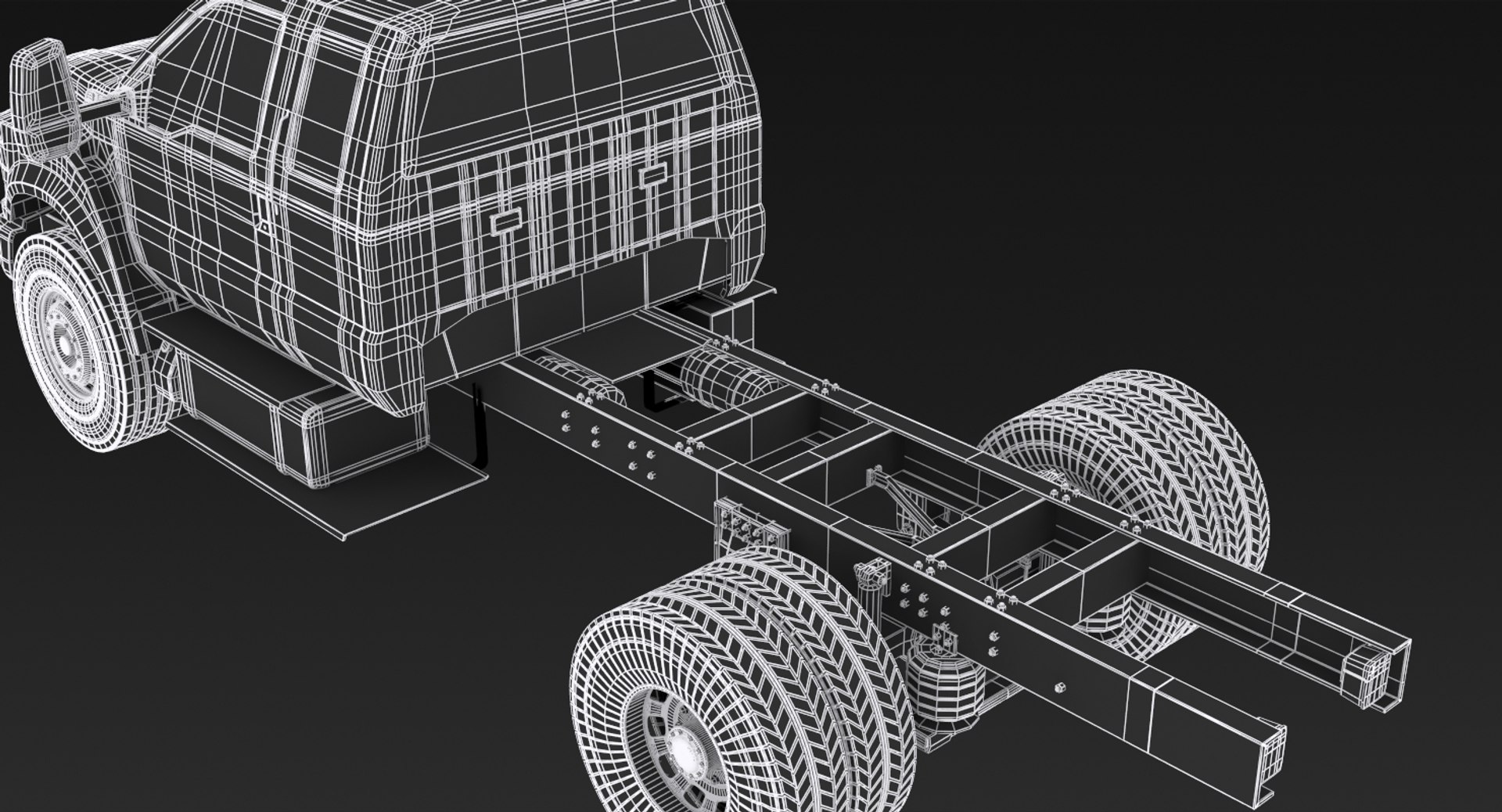 F-650 Cab Extended 3D Model - TurboSquid 1178128