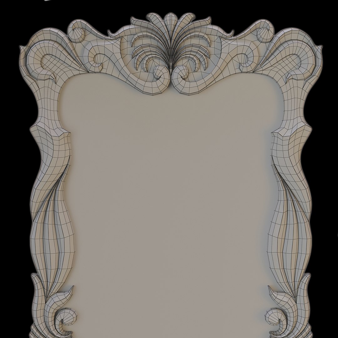 3D Mirror Cnc - TurboSquid 1376604