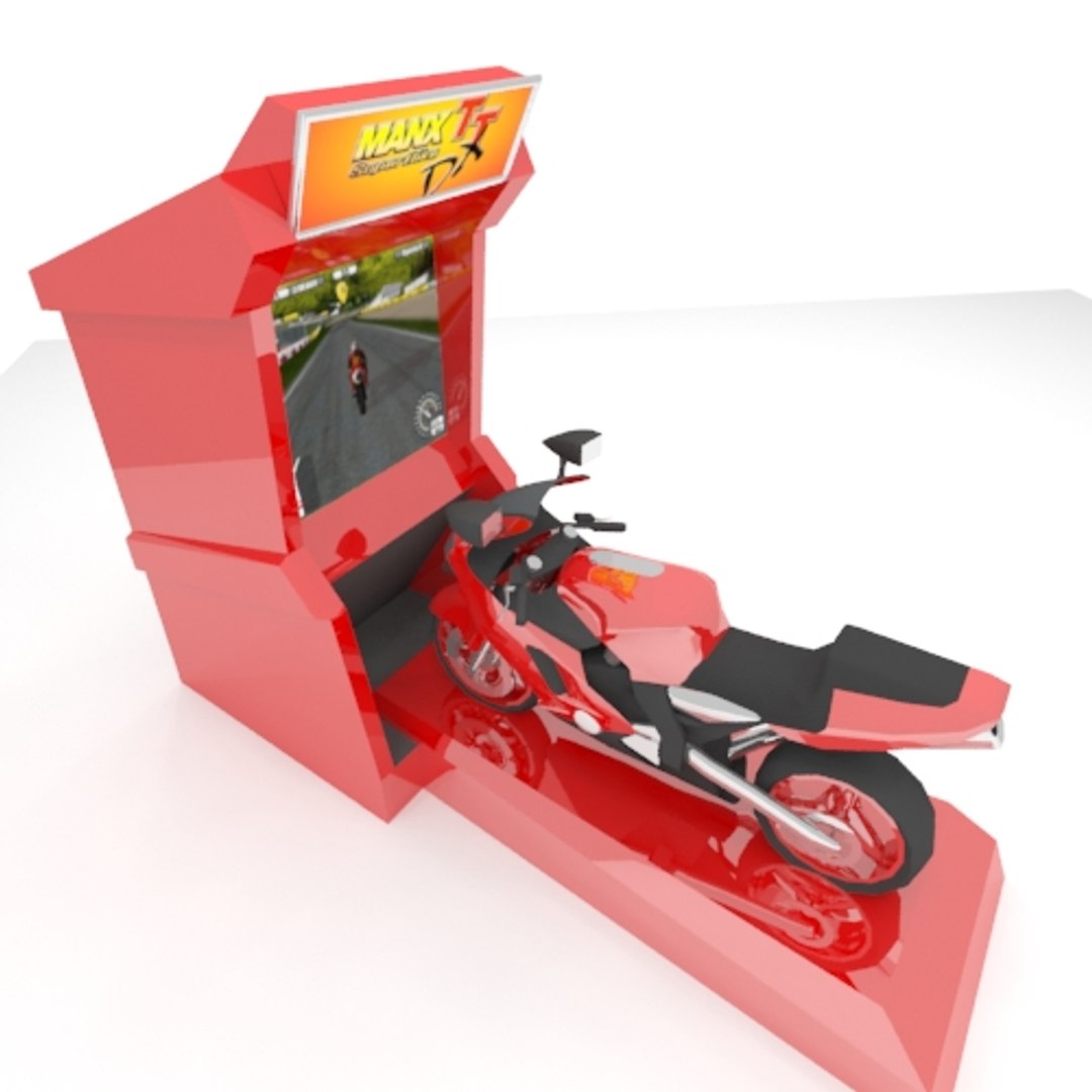 3d Arcade Machine Bike