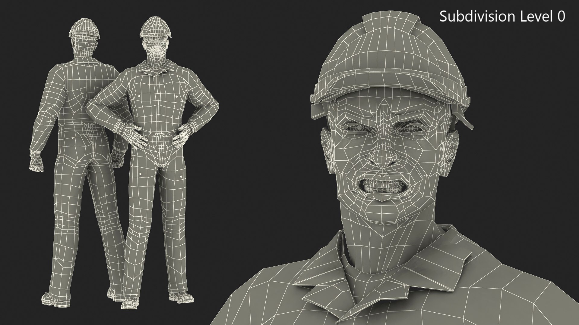 Rescuer rigged rescue 3D model - TurboSquid 1579699