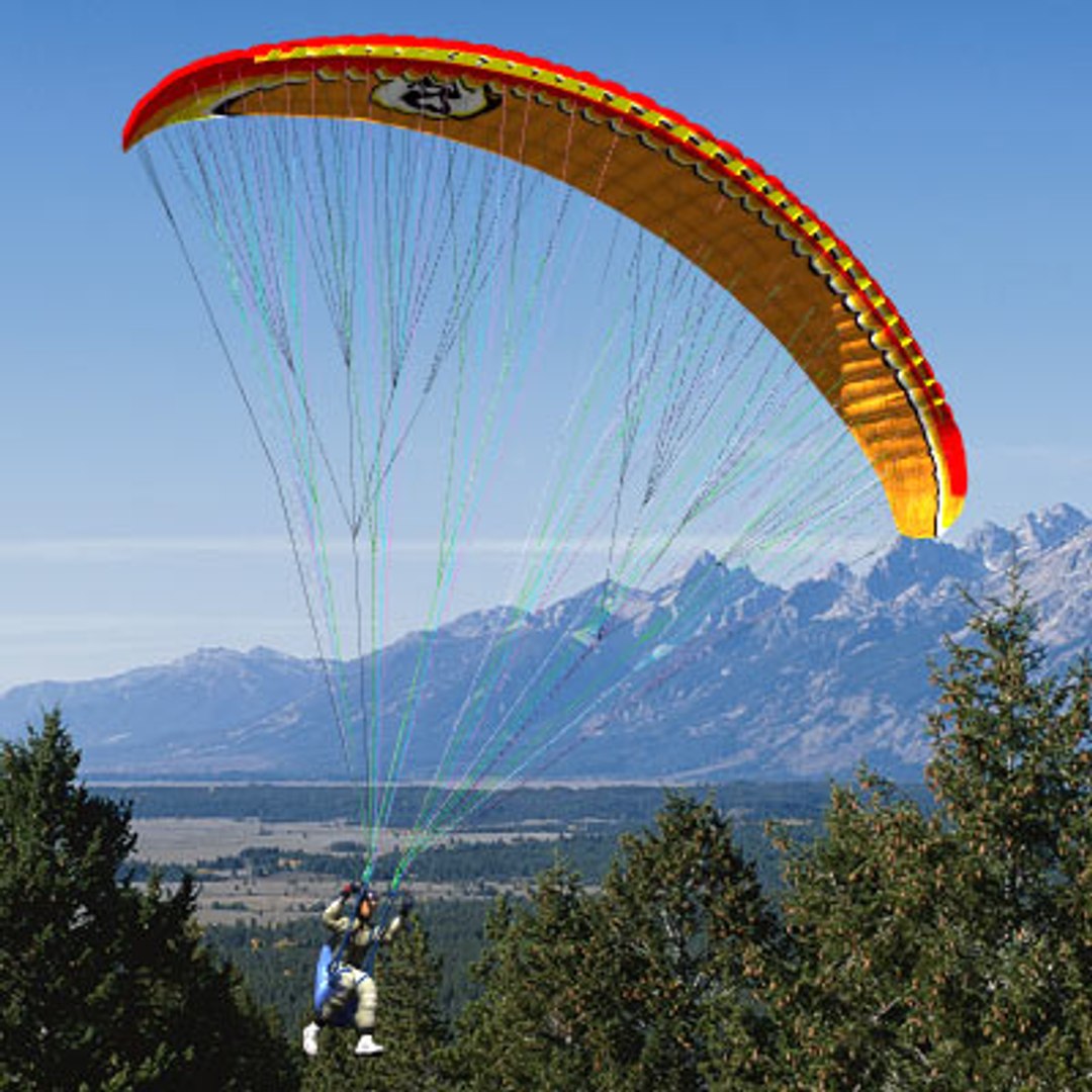 3d Model Paraglider