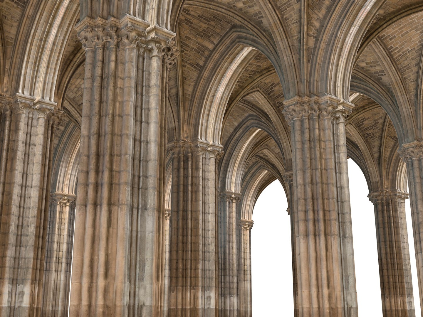 Cathedral Vault 3D - TurboSquid 1387219