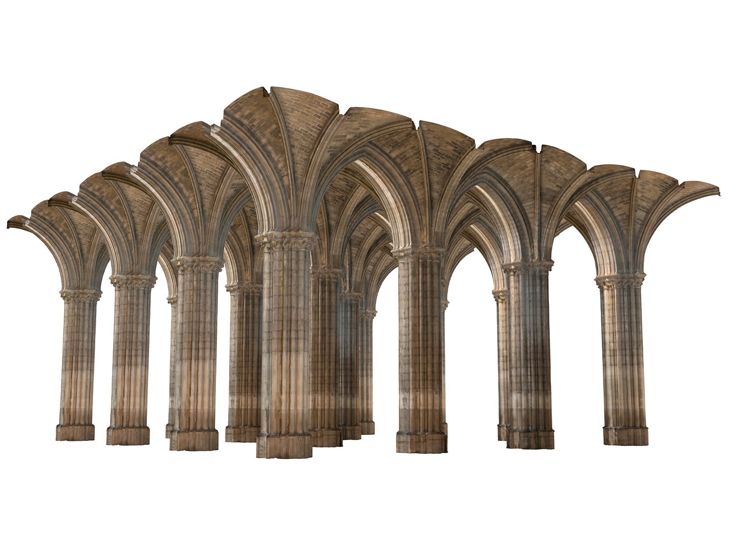 Cathedral Vault 3D - TurboSquid 1387219