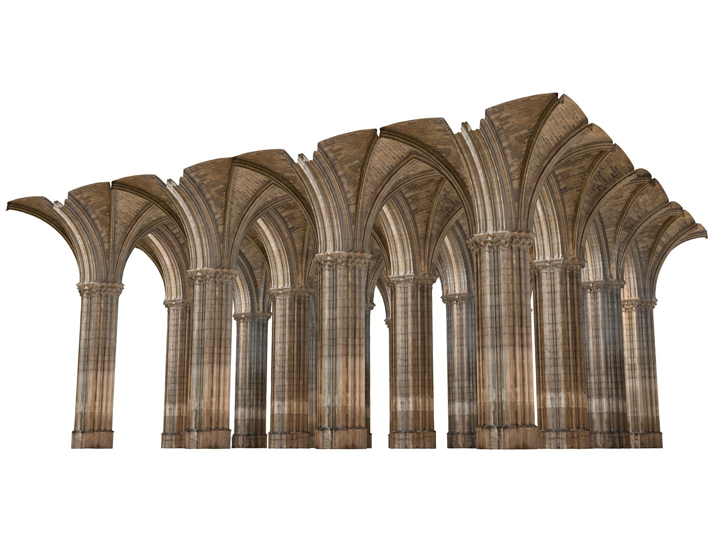 Cathedral Vault 3D - TurboSquid 1387219