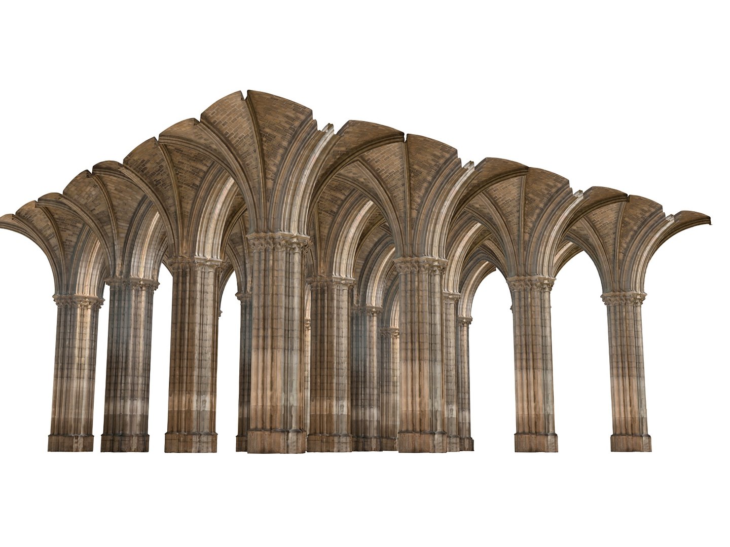 Cathedral Vault 3D - TurboSquid 1387219