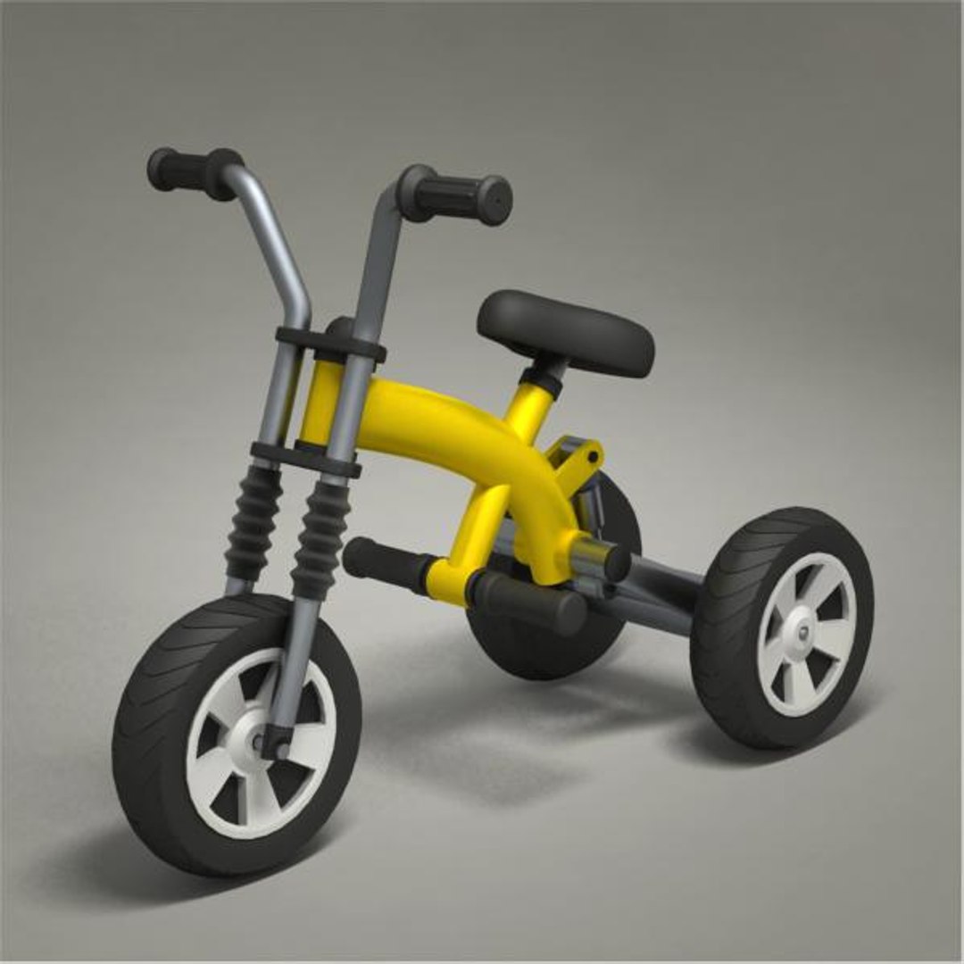 child bikes 3d model