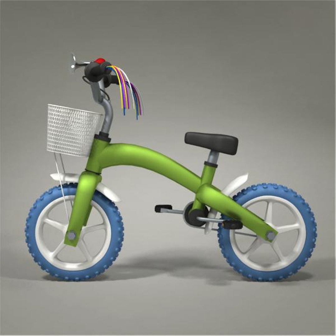 child bikes 3d model