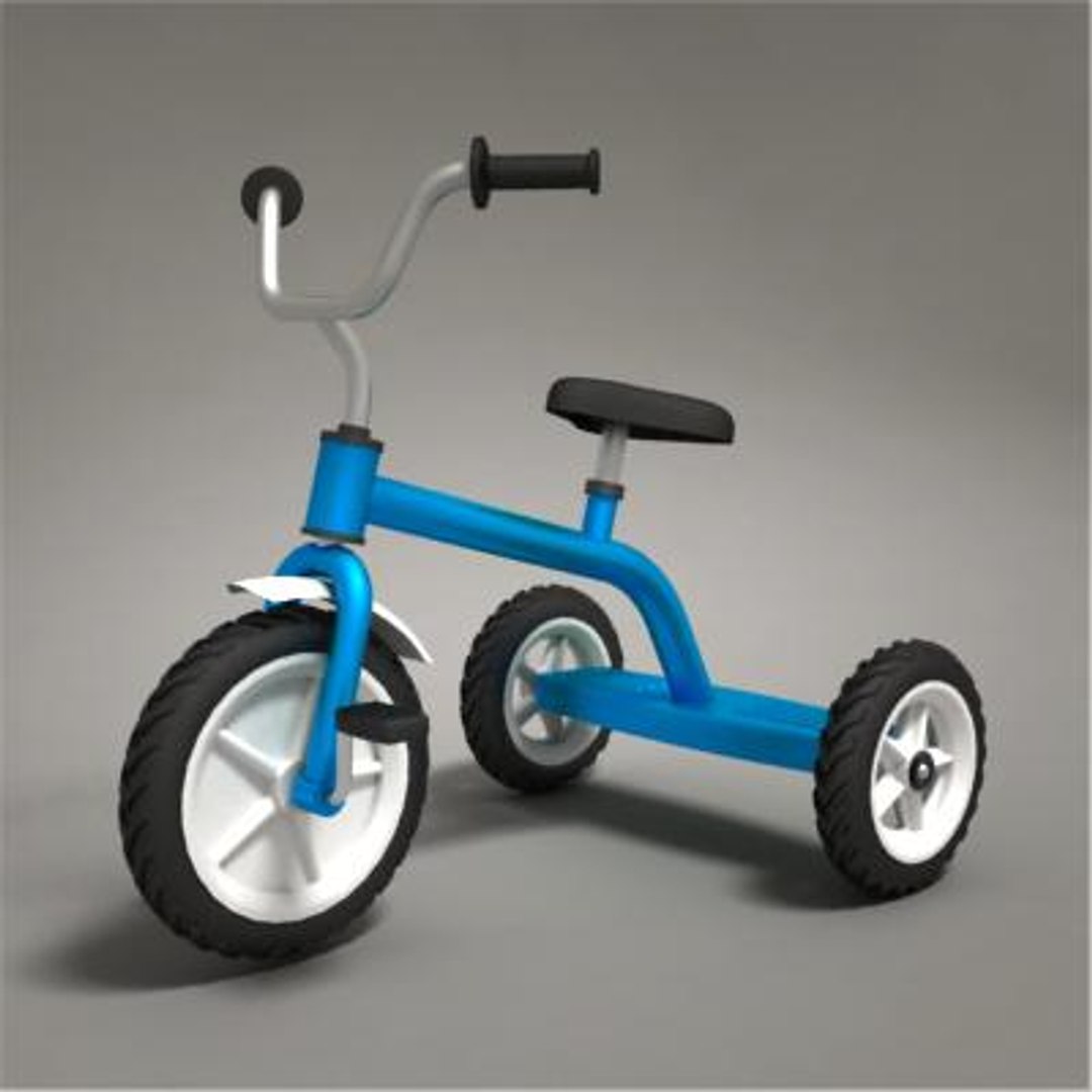 child bikes 3d model