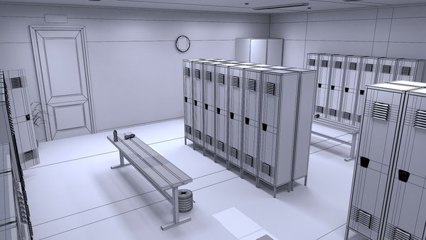 3D Locker Room Collection 2 - TurboSquid 1839674