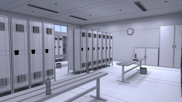 3D Locker Room Collection 2 - TurboSquid 1839674