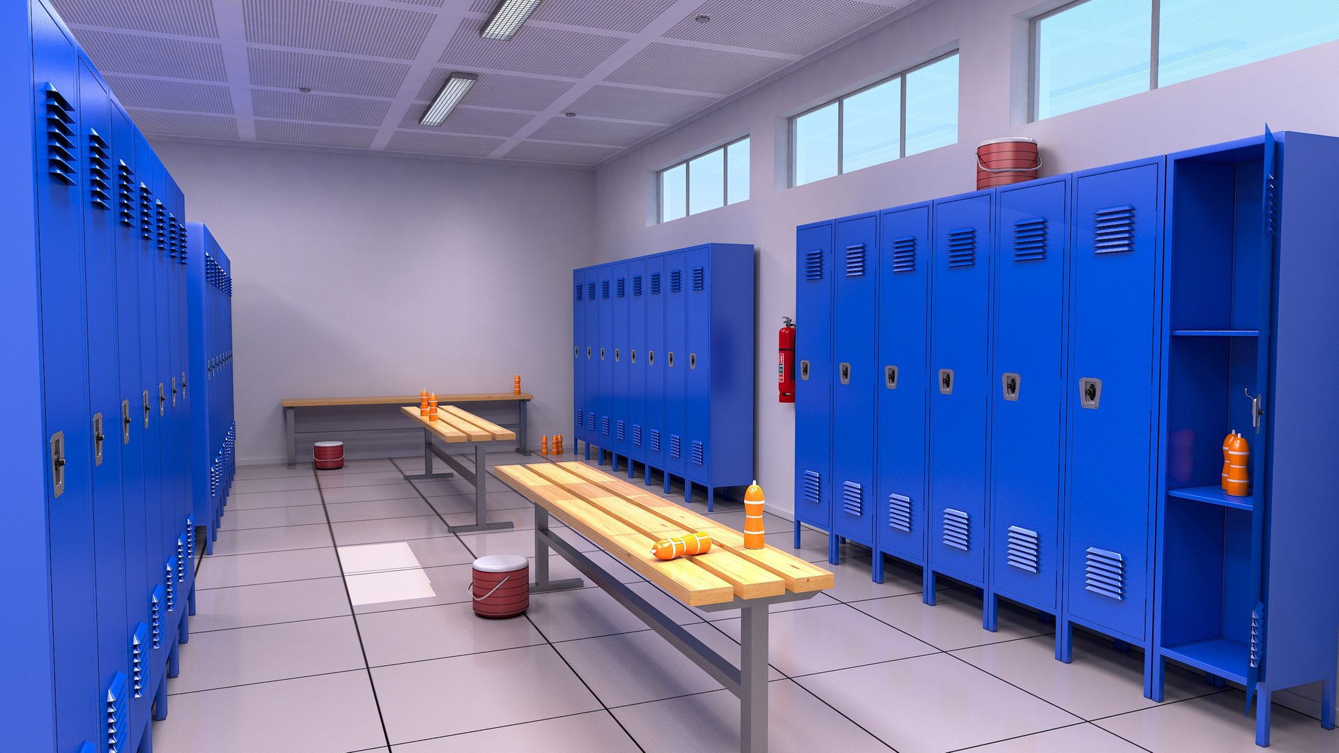 3D Locker Room Collection 2 - TurboSquid 1839674