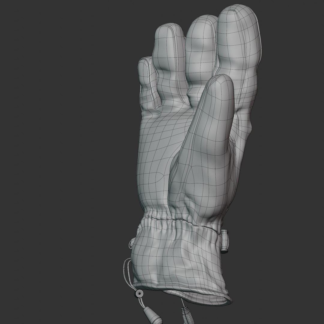 3D Realistic Glove Model - TurboSquid 1802655