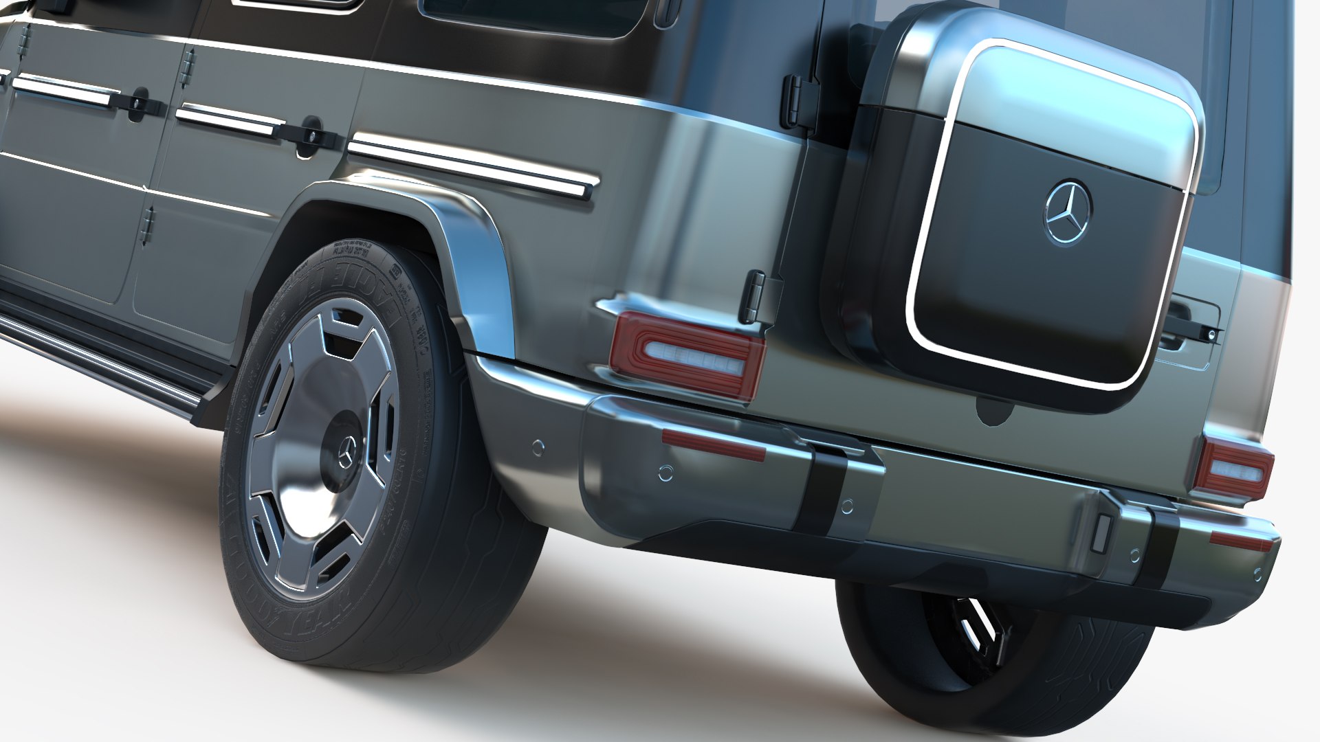 Mercedes-Benz EQG Concept 2022 With Interior 3D 3D Model - TurboSquid ...