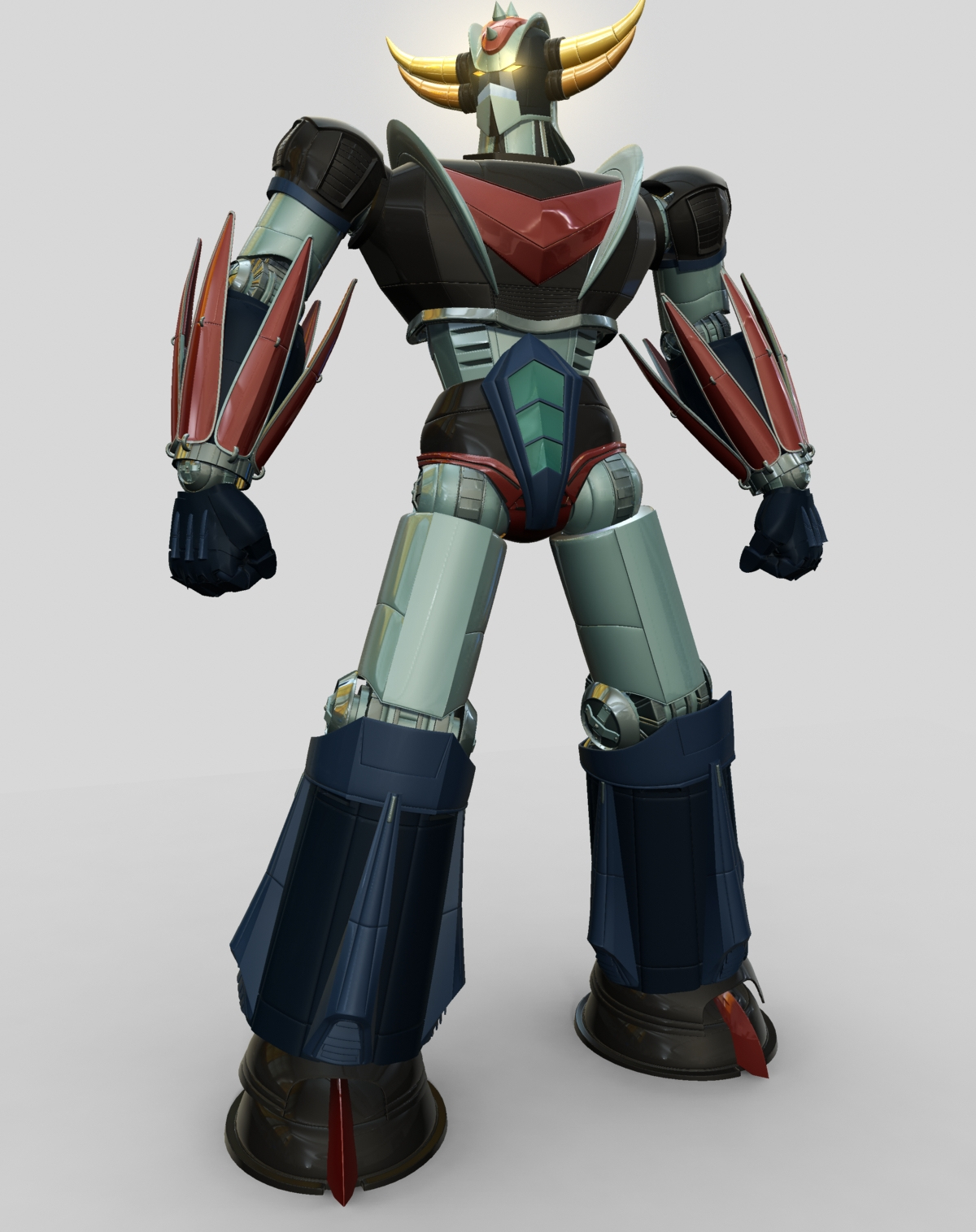 Grendizer robot ufo 3D model - TurboSquid 1398199