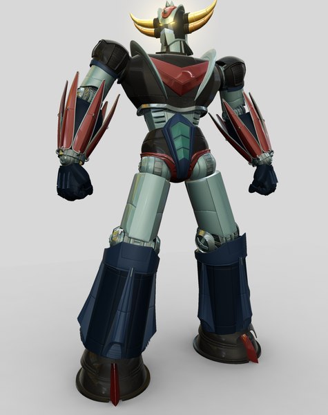 Grendizer robot ufo 3D model - TurboSquid 1398199