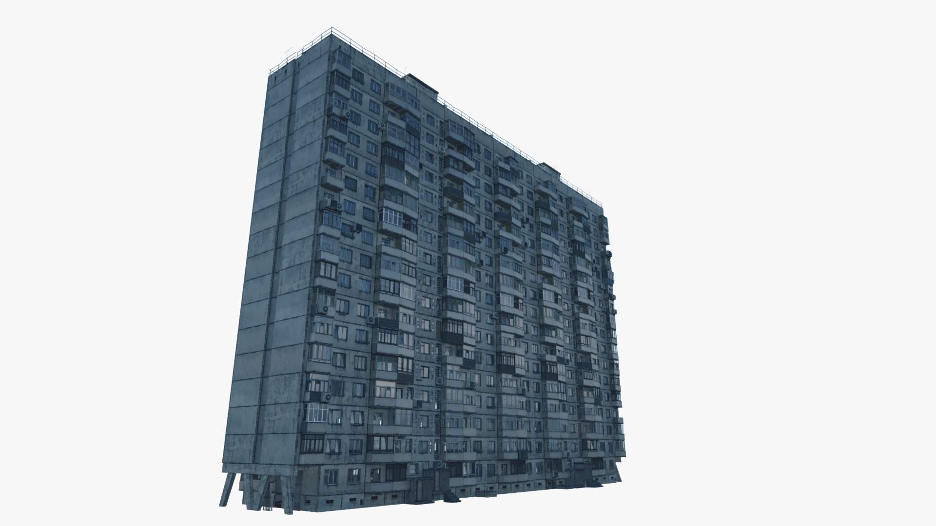 3D Soviet Building Collection 2 - TurboSquid 1867840