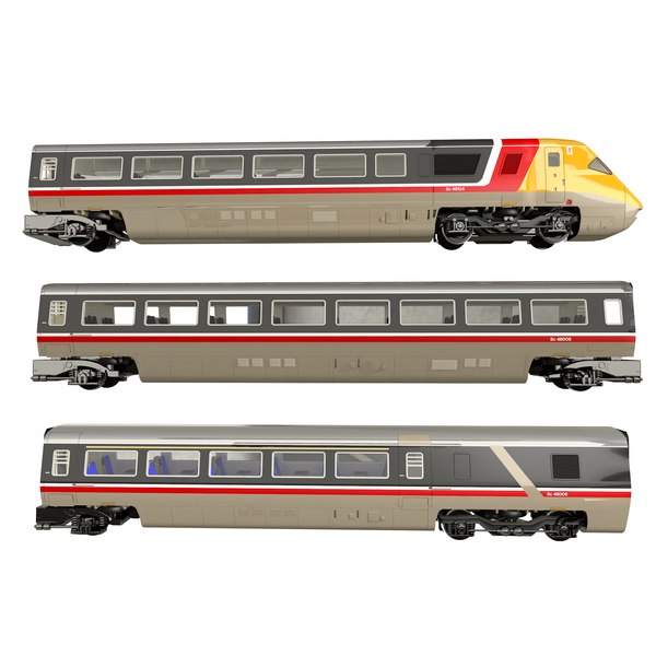 인터시티 영국 기차 클래스 370 APT 3D 모델 - TurboSquid 1850664