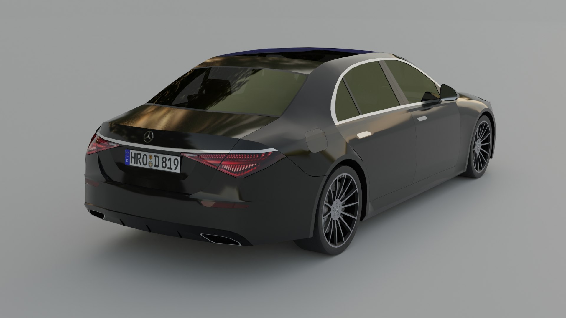 Mercedes-Benz S-Class 3D Model - TurboSquid 1773598