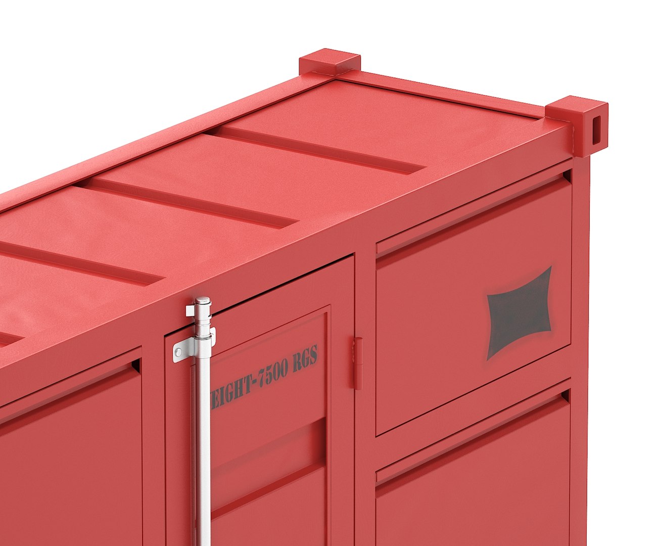 3d Model Of Sea Container Commode