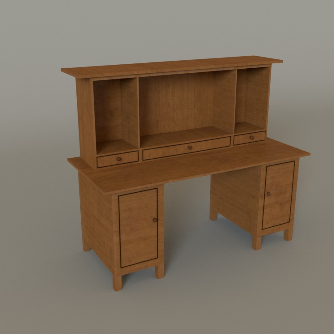 3D computer table - TurboSquid 1201945