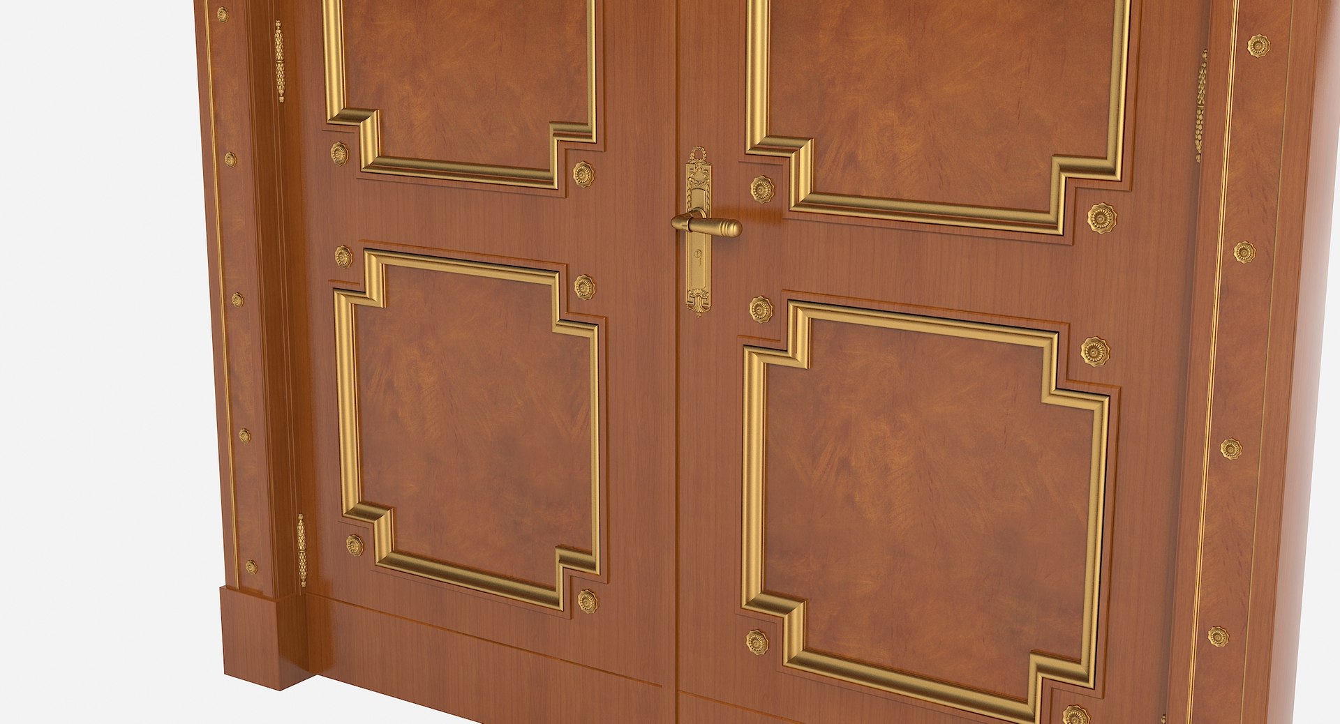 Luxury Doors 3d Model